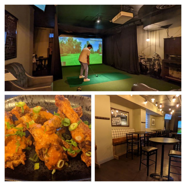 Hot Duck Wings And Indoor Golf At Mulligans Golf Bar! | tommera