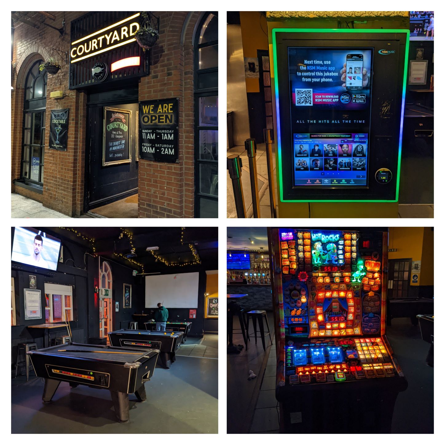 Digital JukeBox Machine In Manchester At The Courtyard! | tommera