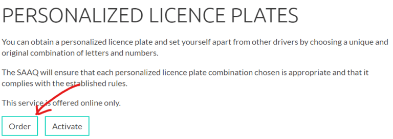 How To Get Custom License Plate In Quebec? | tommera